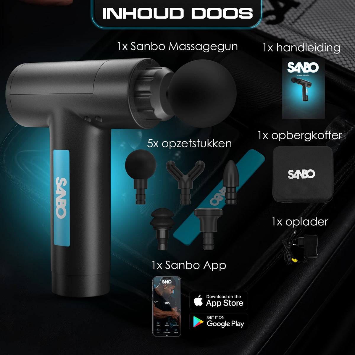 Sanbo - Massage Gun - Prime