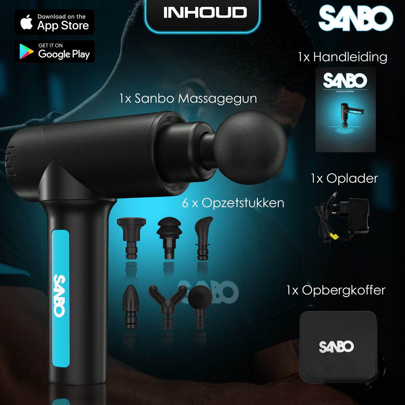 Sanbo - Massage Gun - Pro